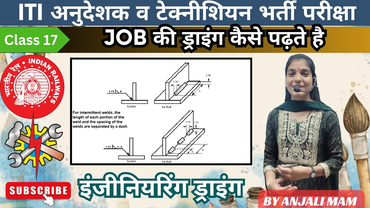 Reading of Blueprint & Fabrication Drawing | Engineering Drawing | ITI ...