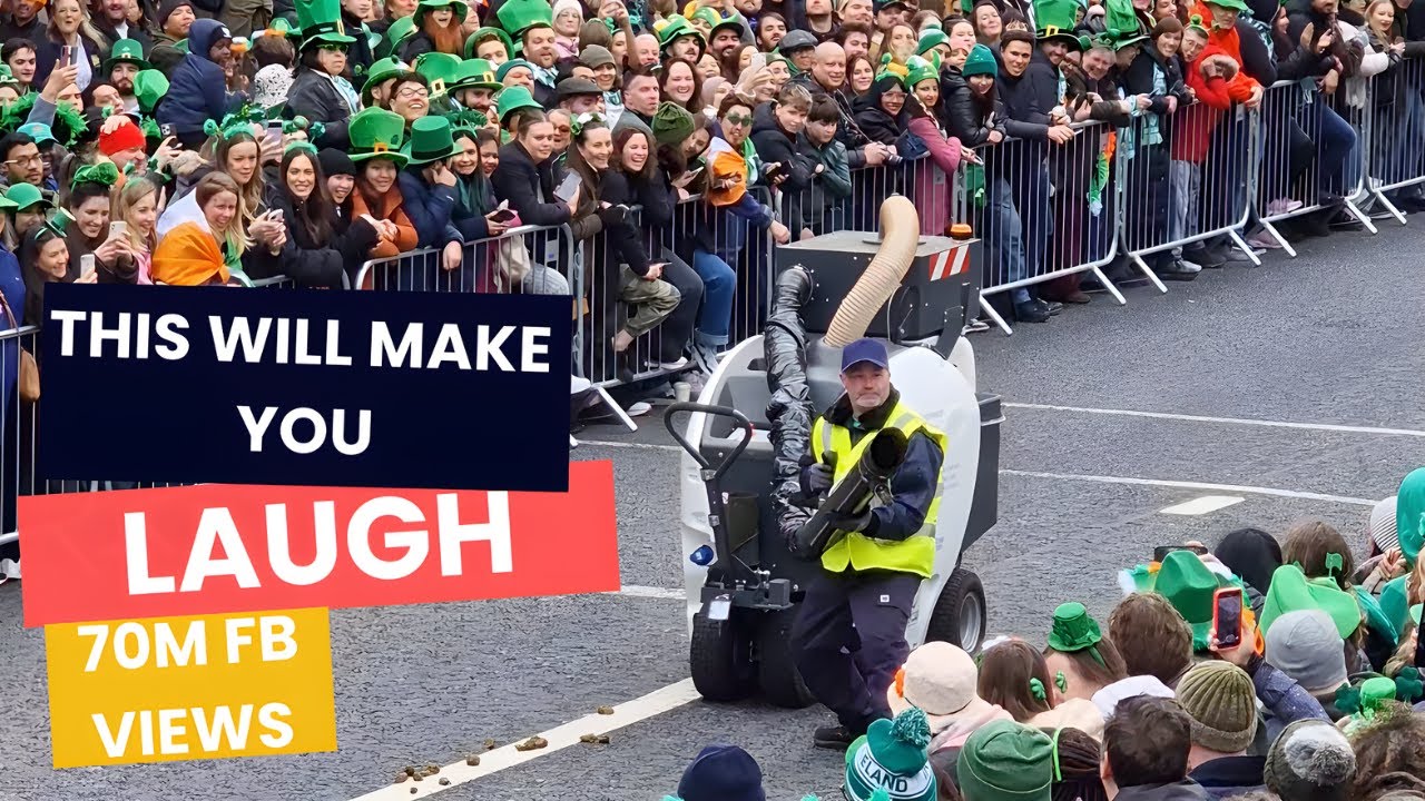 The Funniest Moments At The St. Patrick's Parade Dublin. You Won't ...
