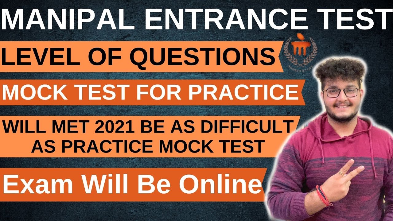 MET 2021 | Level Of Question | Mock Test For Practice | Exam Will Be ...