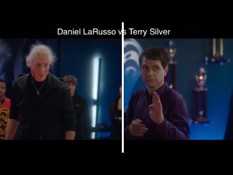 Daniel LaRusso vs Terry Silver Fight Scene - YouTube