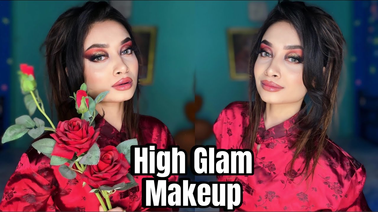 High Glam Makeup | HD Makeup | Advanced Makeup | Makeup tutorial | Full ...