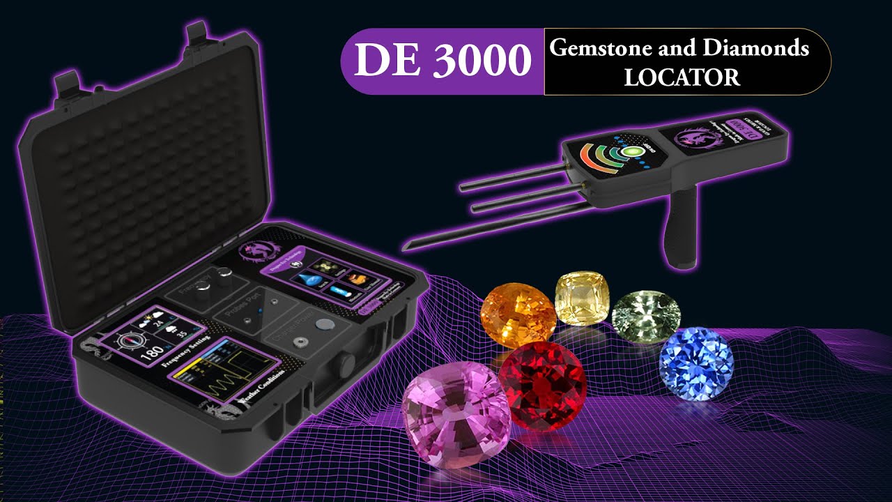 #DE_3000 Diamond and Gemstones Locator - YouTube