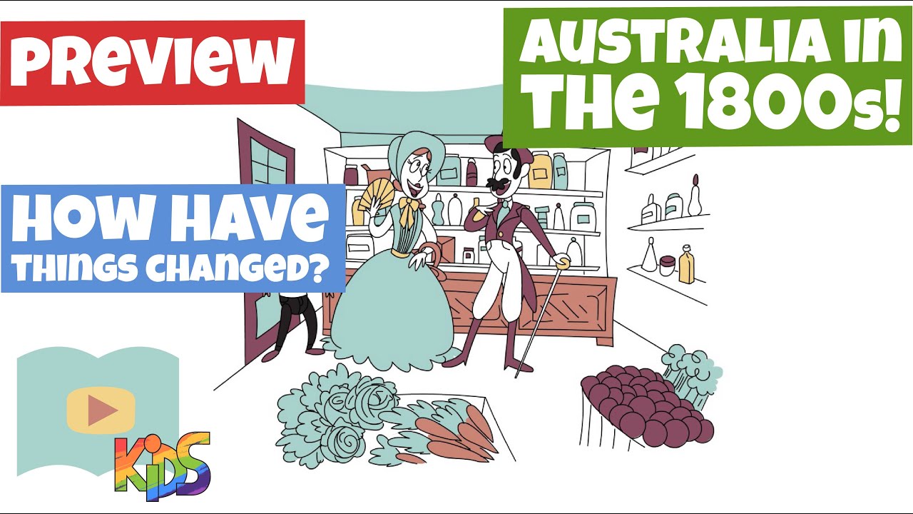 Australia in the 1800s - History for Kids - Lesson Preview - YouTube