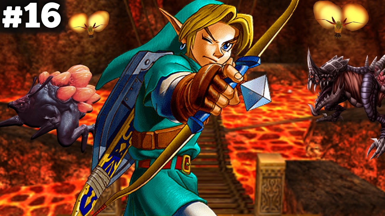 ️ The Canon origin of Mario's backflip, link is best teacher! - YouTube