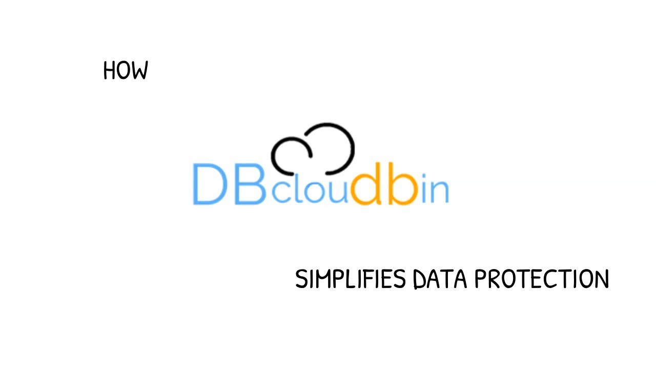 How DBcloudbin simplifies data protection - YouTube