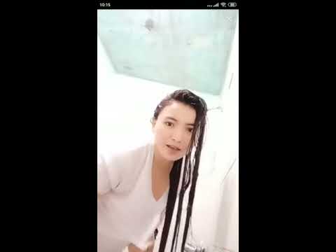 Bigo live kelihatan puting pas mandi