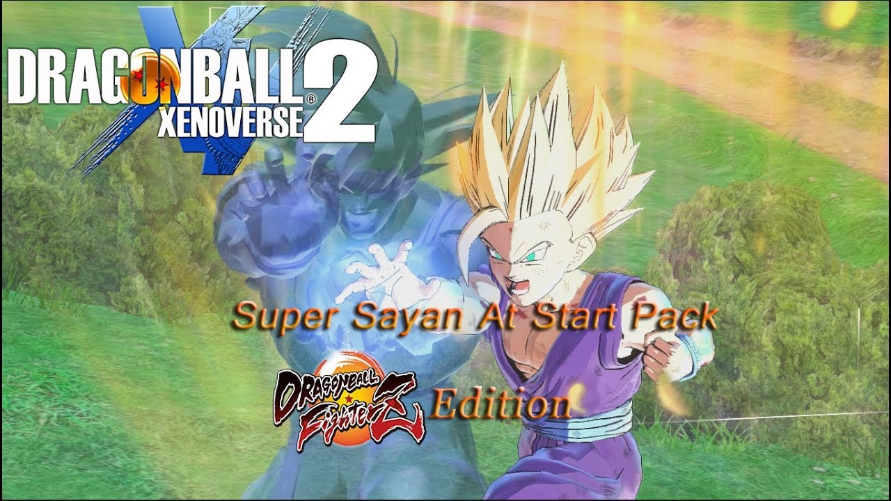 DBXV2 mod : Super Saiyan At Start Pack (Z fighter Edition) - YouTube