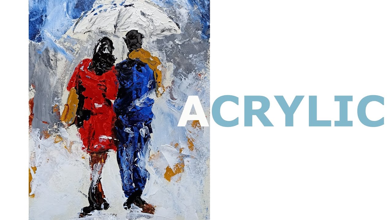 Couple Love | Acrylic Painting - YouTube