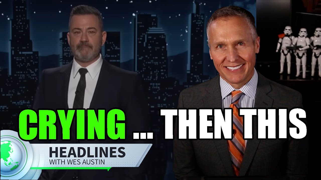 Jimmy Kimmel Cries… Then Pulls a Wild Pivot #kimmel #kimmelshow # ...