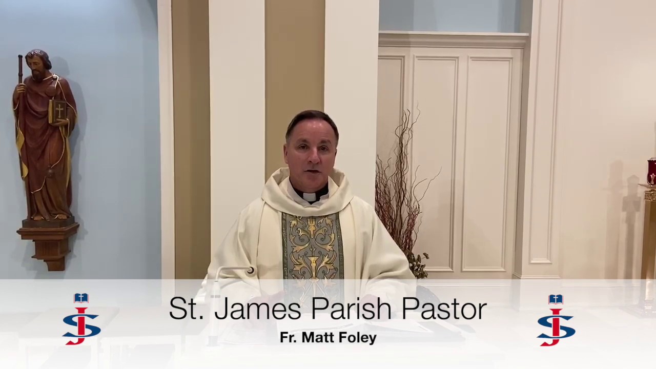 "Let's Help Each Other" Fr. Matt Foley 3 20 20 - YouTube