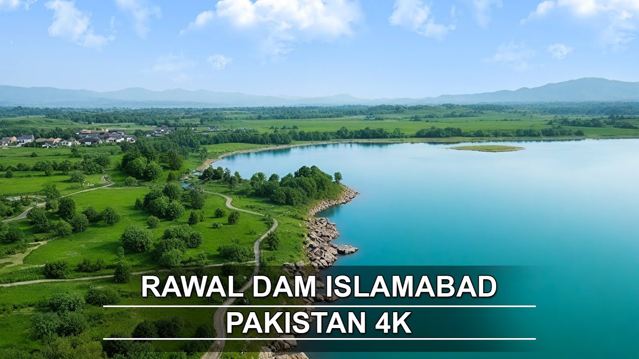 Rawal Dam Islamabad Pakistan Drone View | Rawal lake Islamabad | Rawal ...