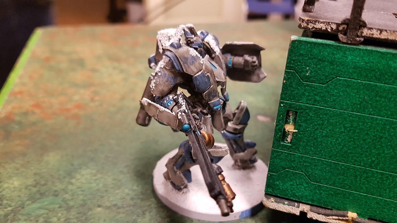 Infinity - Ariadnan Tankhunter versus PanOceanian Jotum - YouTube