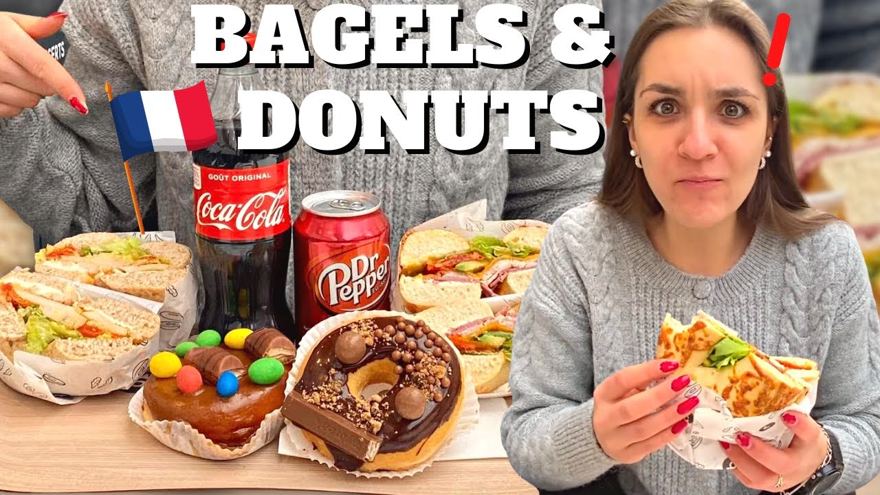 Where to eat the BEST Bagels & Donuts in France? French Healthy BAGELS ...