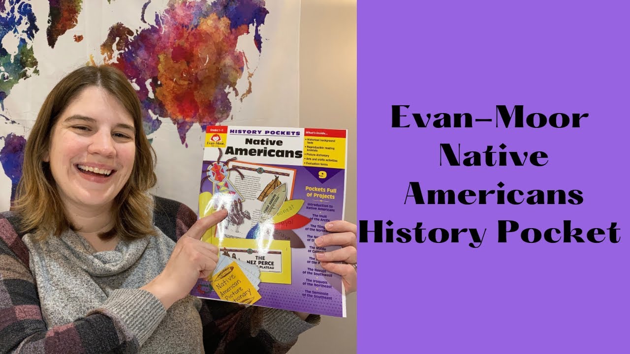 Evan Moor History Pockets || Native American - YouTube