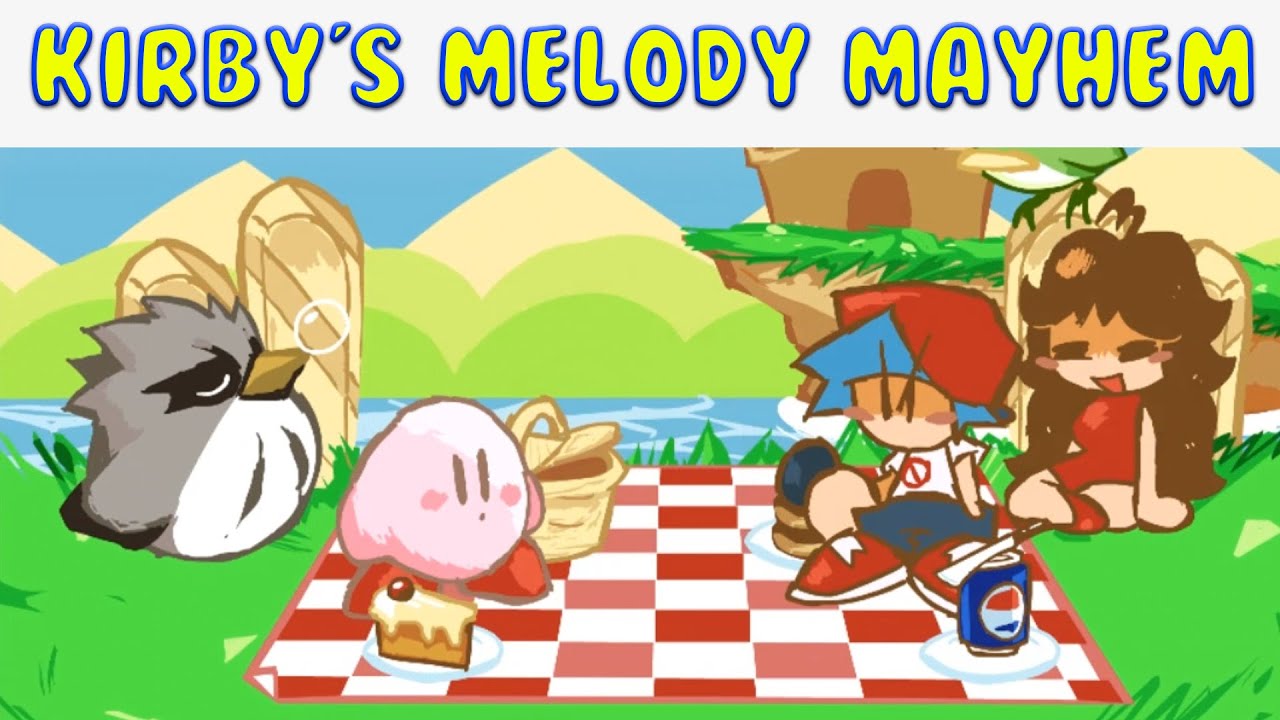 Friday Night Funkin' - Kirby's Melody Mayhem FULL WEEK [FNF MODS] - YouTube