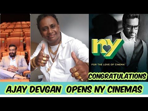 AJAY DEVGAN'S NY CINEMAS - YouTube