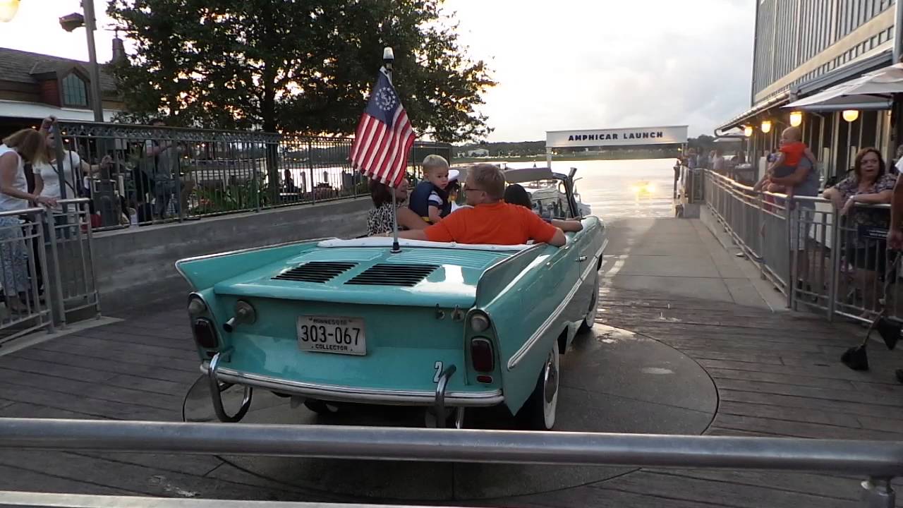 Disney Springs Aquatic cars - YouTube