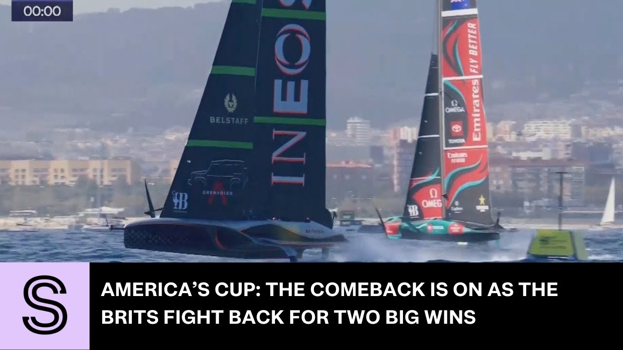 America’s Cup: The comeback is on as Brits fight back for two big wins ...