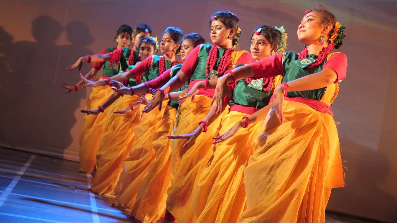 Pujarini Nrityangan•||•♥️ এসো শ্যামল সুন্দর ♥️•||•রবীন্দ্র নৃত্য ...