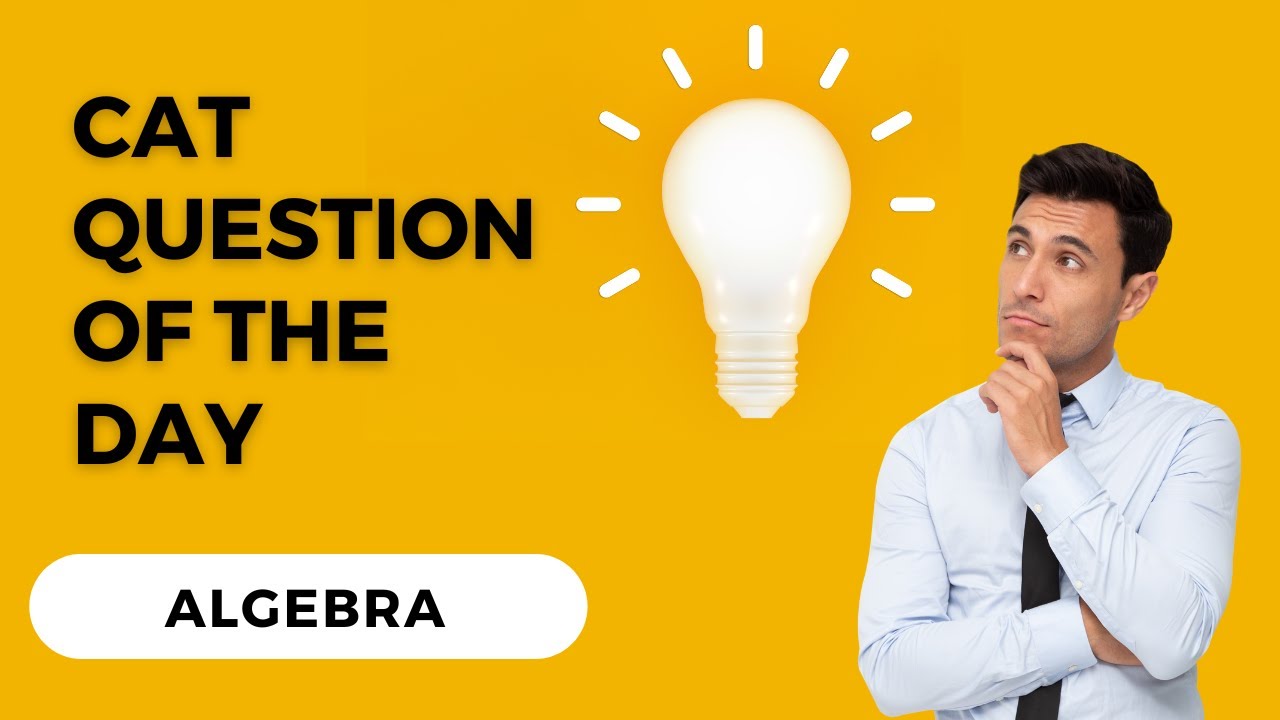CAT QA || Question of the day - YouTube