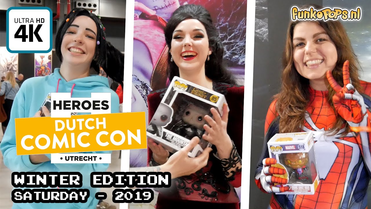 [1/3] Dutch Comic Con Winter Edition 2019 with Cosplay Interviews ...