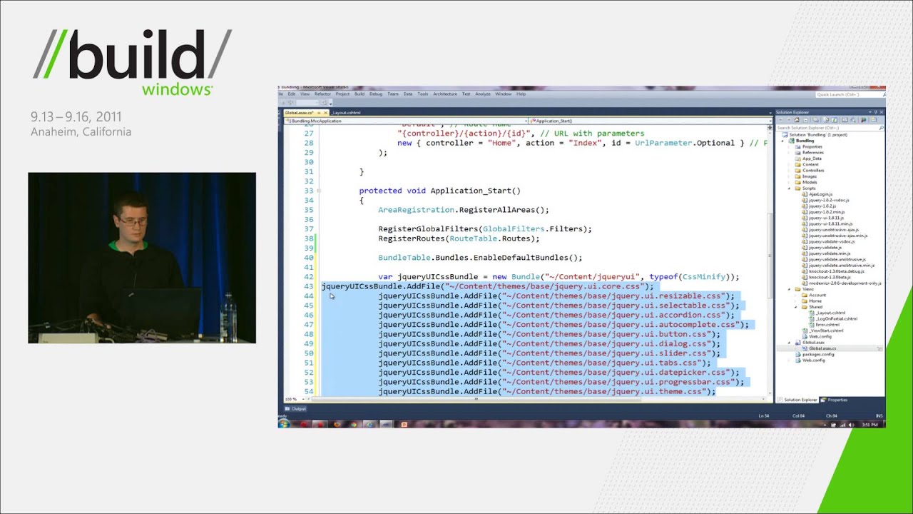 ASP NET 4 5 loves HTML5, CSS3 & JavaScript - YouTube