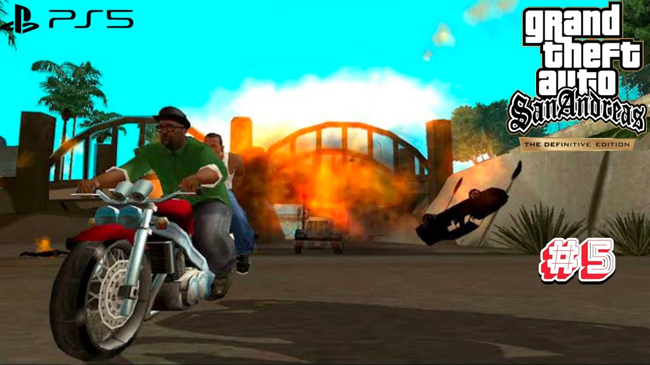 GTA San Andreas Definitive Edition PS5 Gameplay Part 5 - YouTube