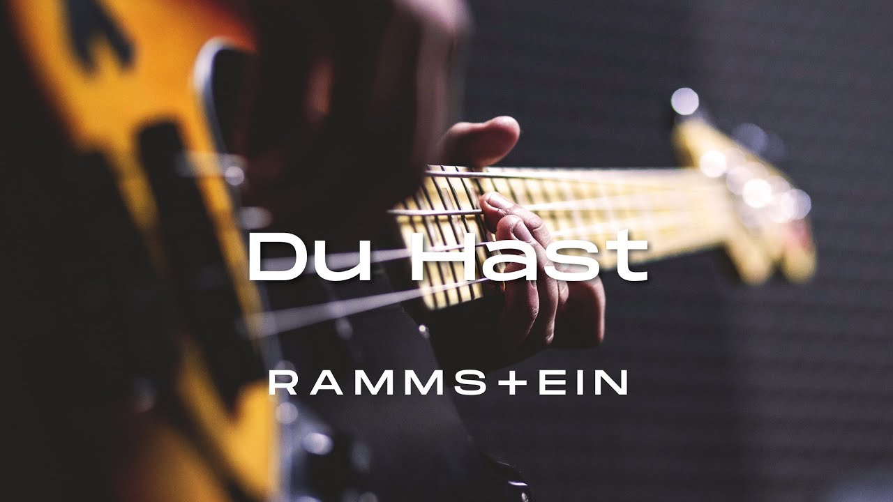 Du hast - Rammstein bass cover - YouTube