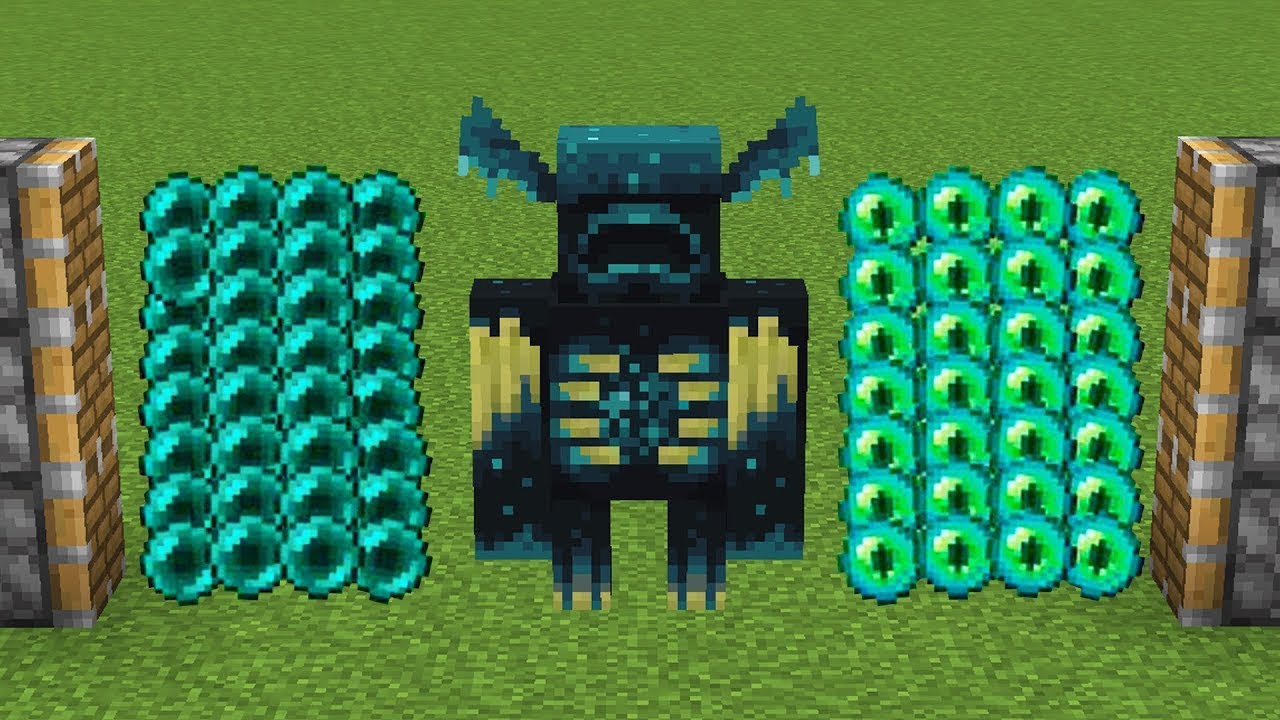ender pearls + warden + eyes of ender minecraft - YouTube