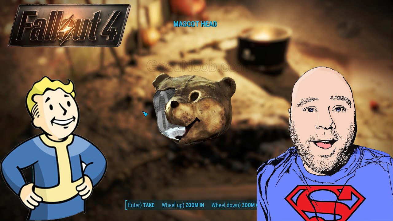 Fallout 4 - Bosco and the Mascot Hat - YouTube