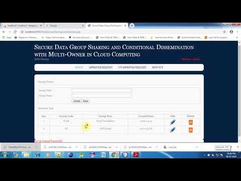 Secure Data Group Sharing and Conditional Dissemination with Multi Owner in Cloud Computing ...