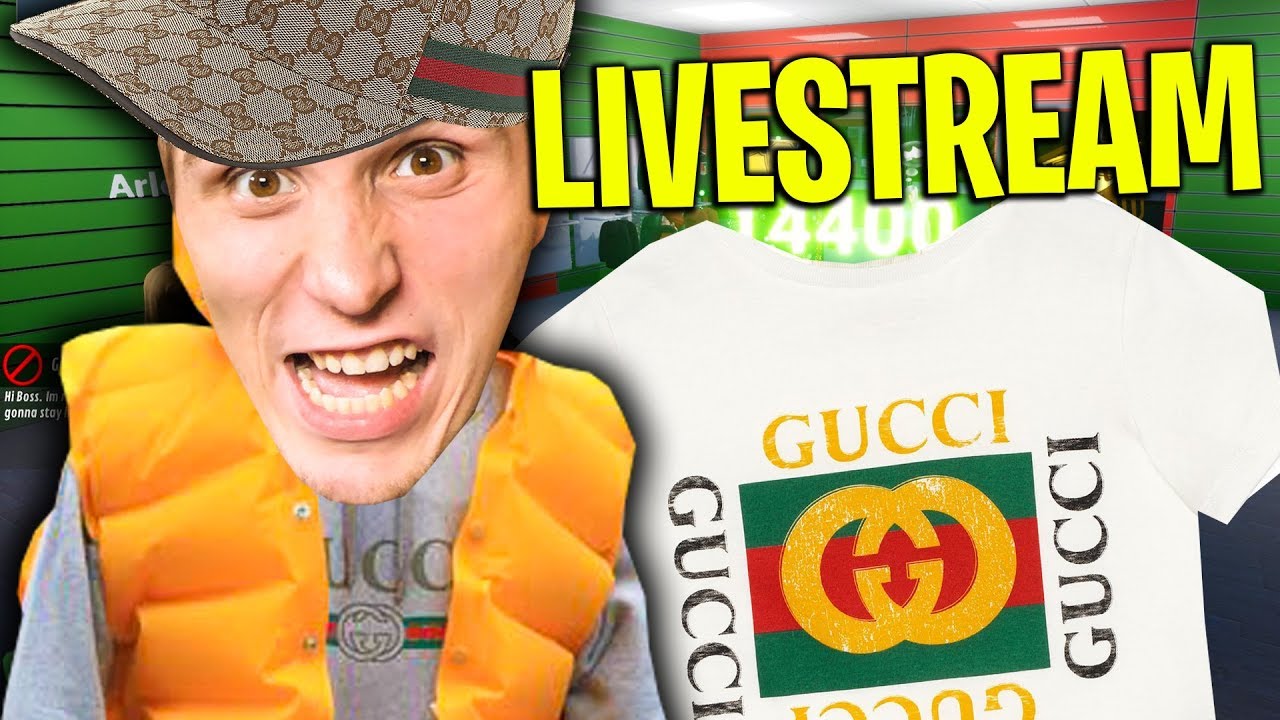 Der GUCCI Simulator LIVESTREAM - YouTube
