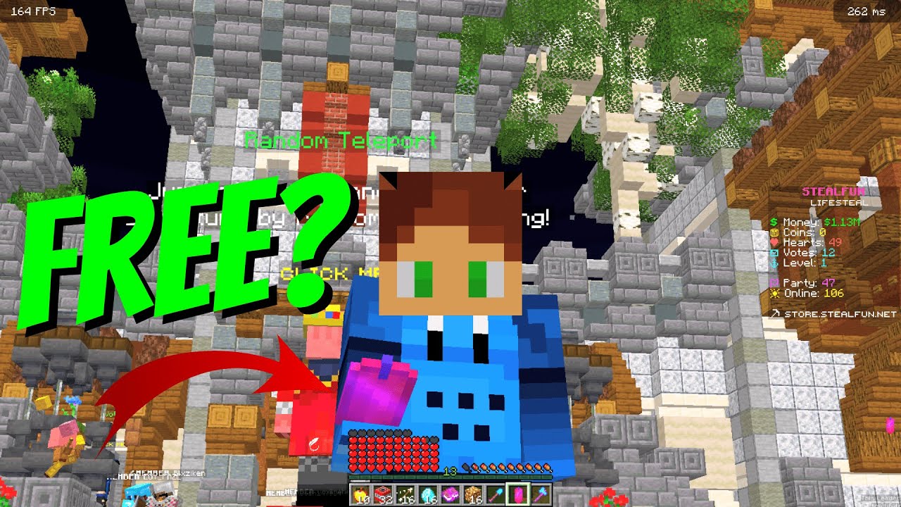 Get Free Keys in Steal Fun Smp... - YouTube