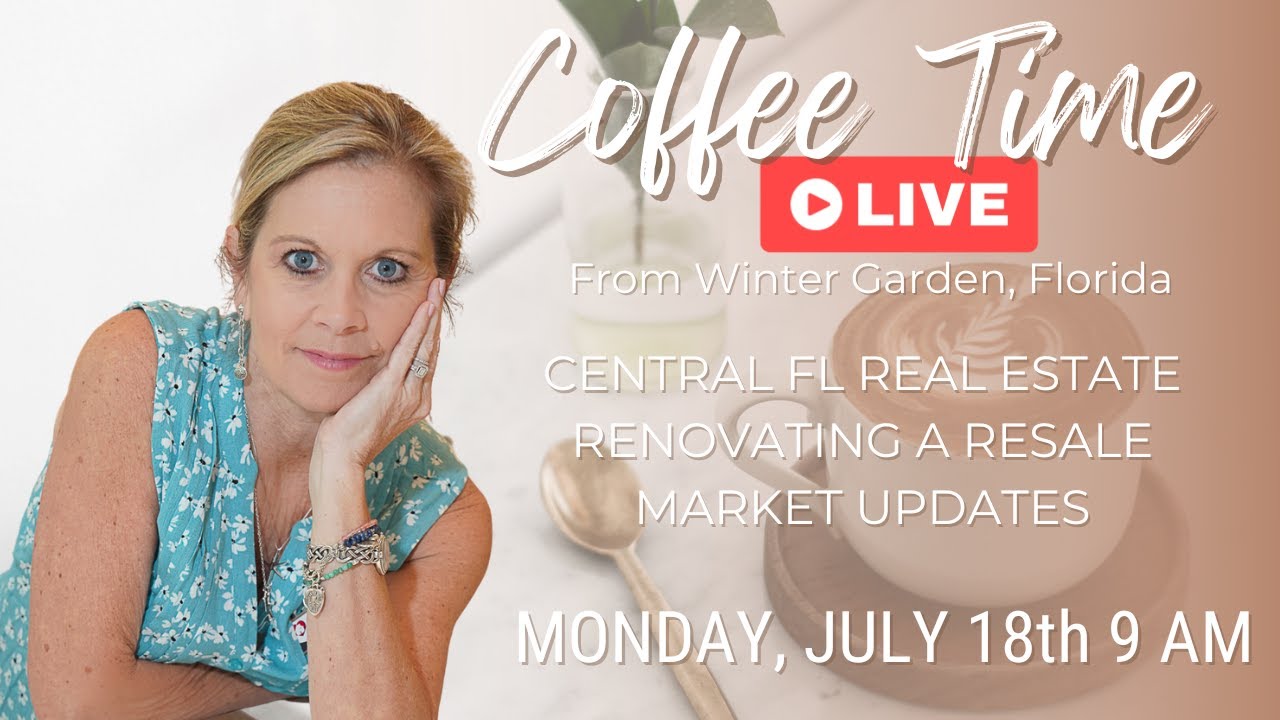 Live From Winter Garden, FL | Coffee Time | Amy Kidwell | Renovating a ...