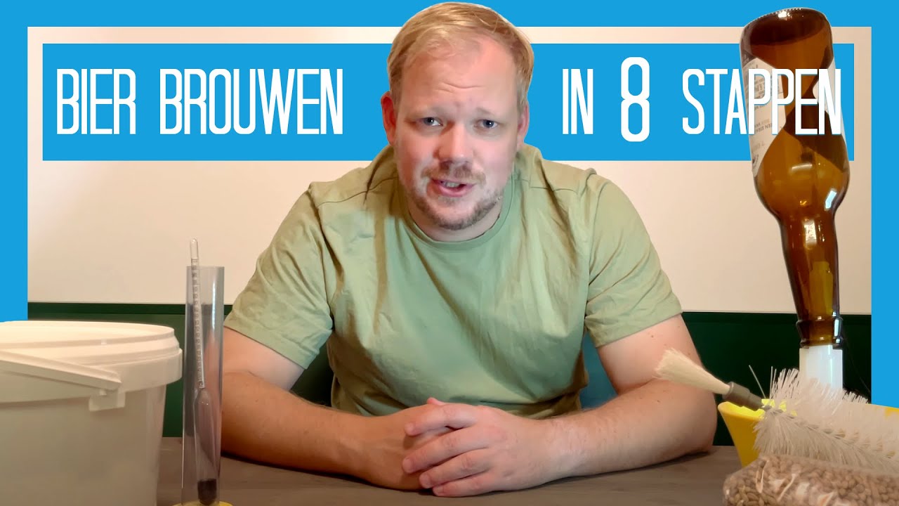 Bier brouwen in 8 stappen | Instructiefilm voor beginners - YouTube