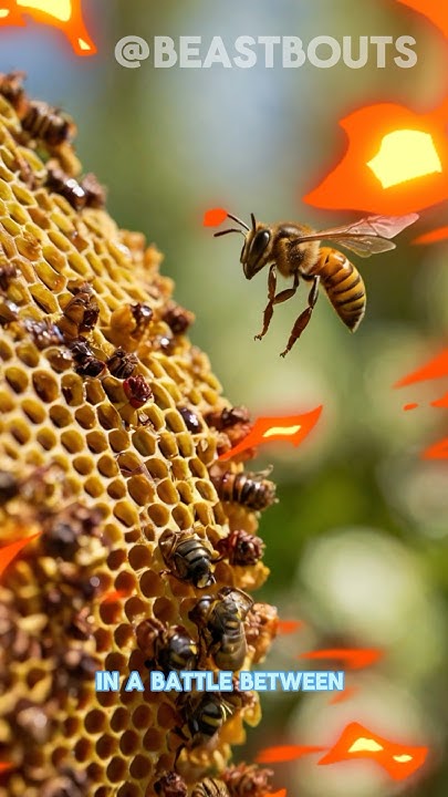 African Honey Bee vs. Asian Giant Hornet: Battle of Survival!🐝 - YouTube