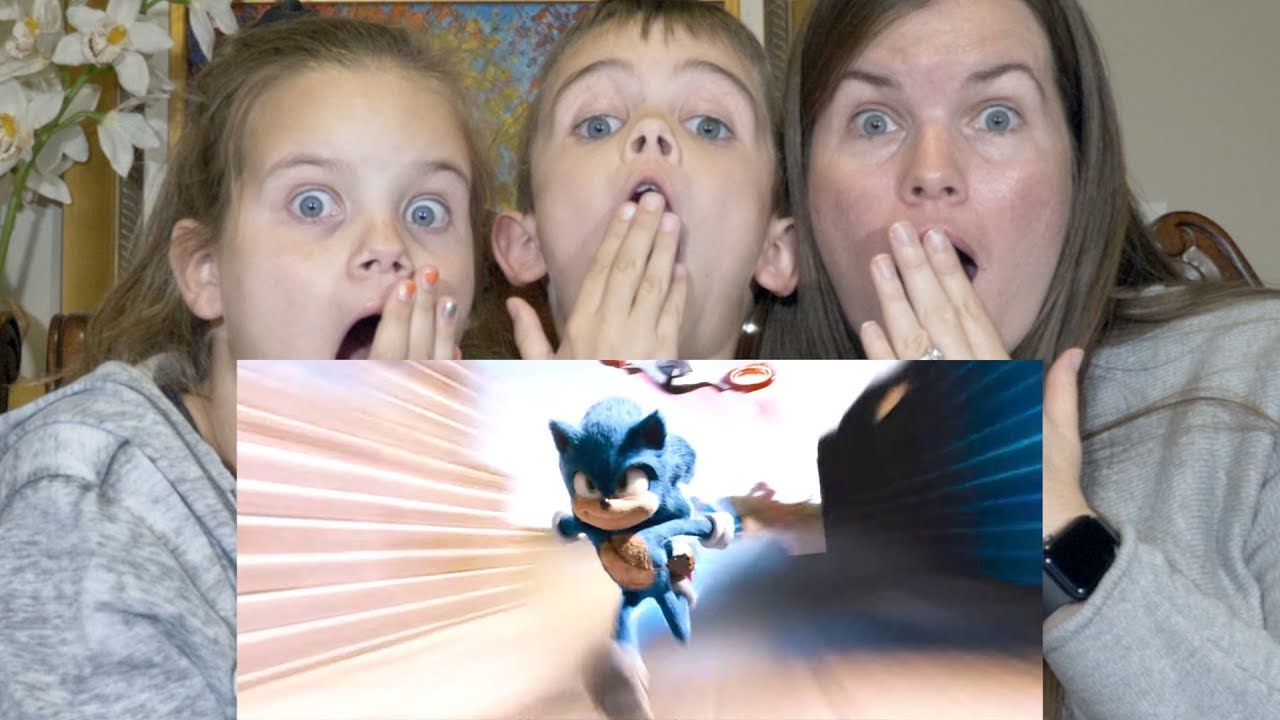 SONIC THE HEDGEHOG TRAILER REACTION - YouTube
