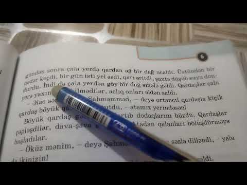 Ədəbiyyat 5 sinif səh 120 126