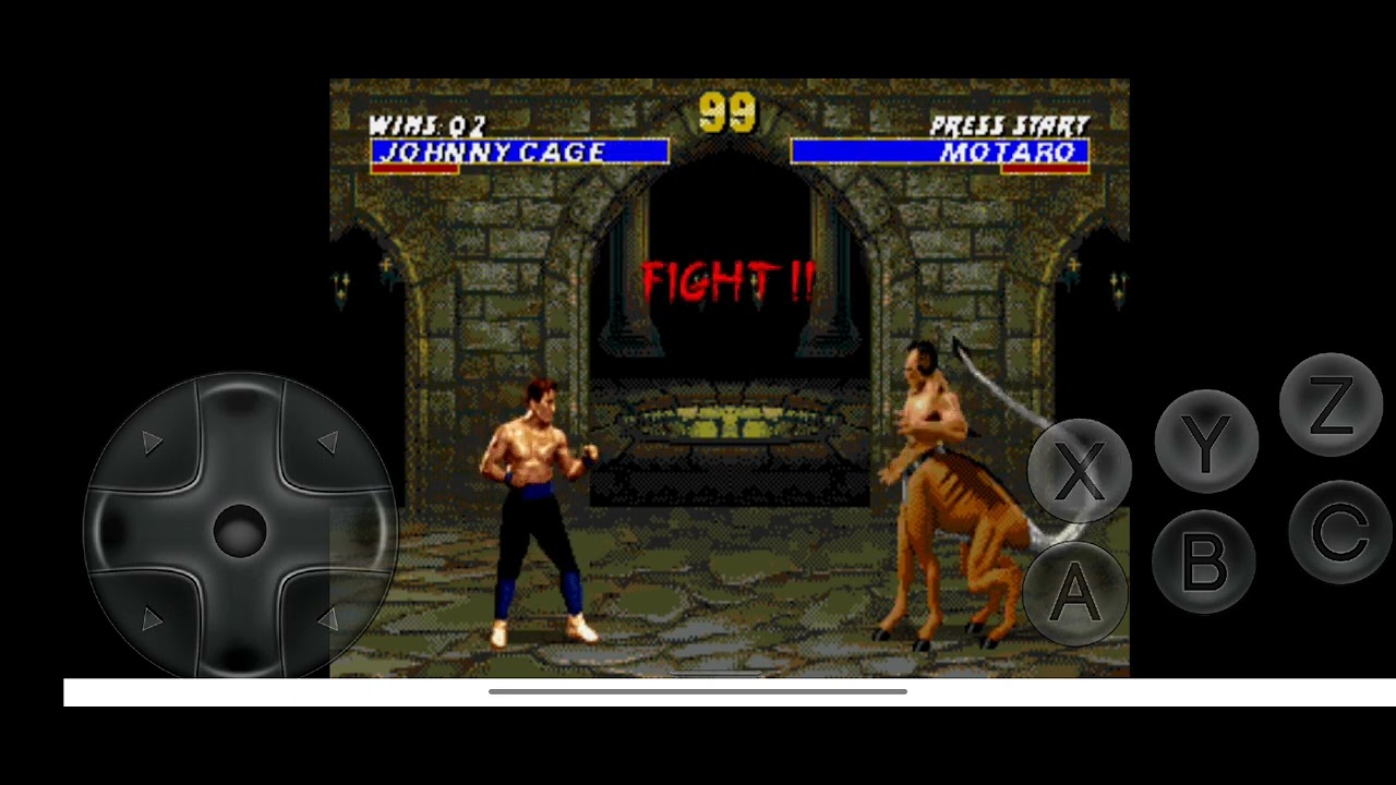 Ultimate Mortal Kombat Trilogy Johnny Cage MK2 vs Shang Tsung MK2 and Motaro Very Hard - YouTube