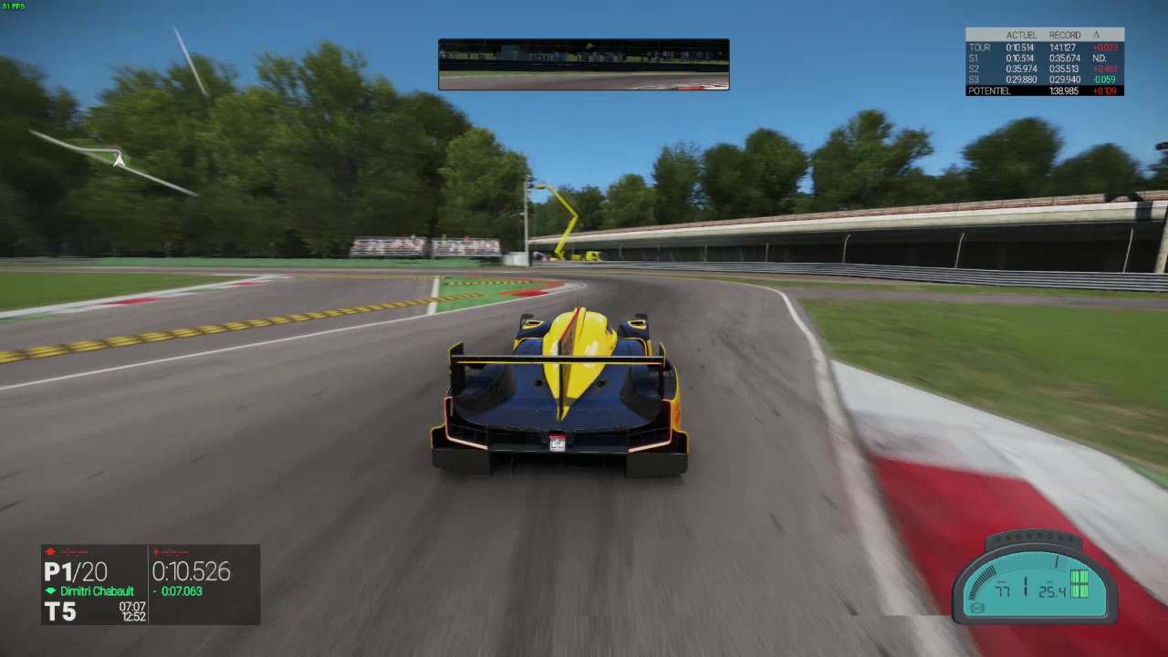 project cars LMP 2 monza - YouTube