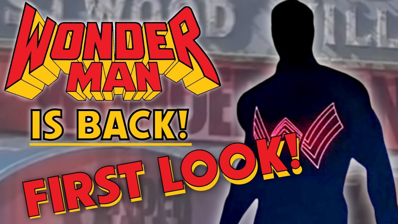 WONDER MAN IS BACK! MCU Wonderman Resumes Production - FIRST LOOK ...