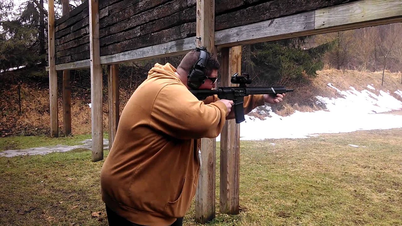 REBEL ARMS RBR-15 Testing - YouTube