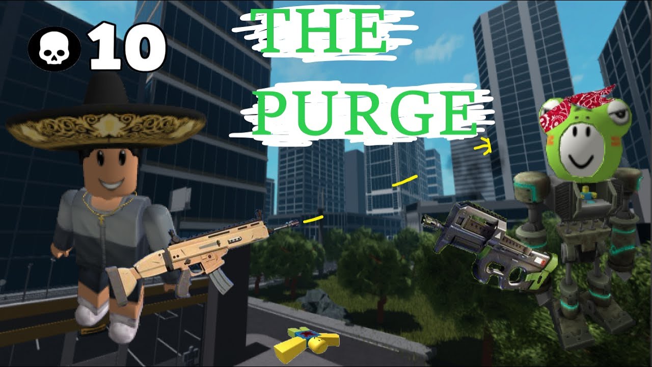The Purge roblox - YouTube
