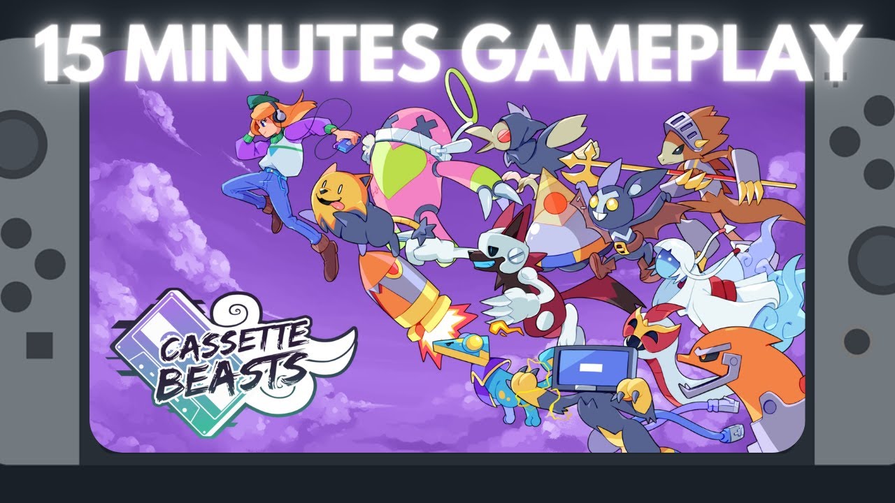 CASSETTE BEASTS for SWITCH (GAMEPLAY) - YouTube