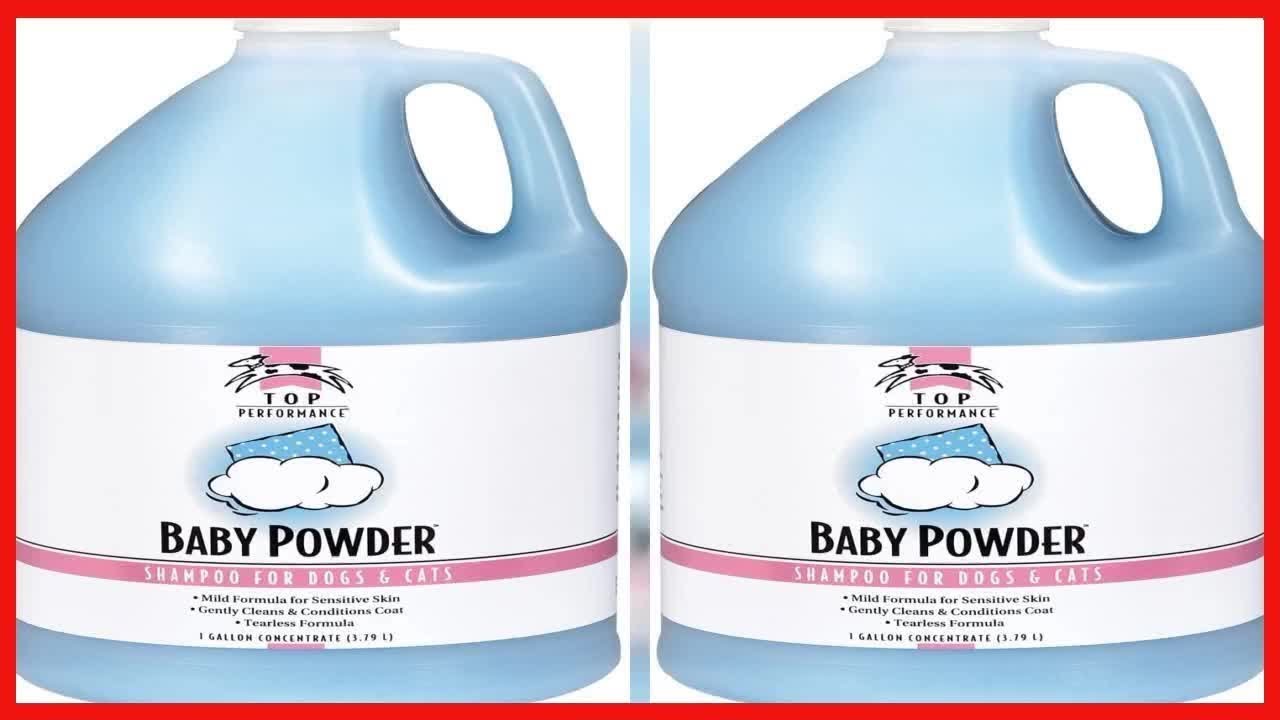 Top Performance Baby Powder Pet Shampoo, 1-Gallon - HIP Shop - YouTube
