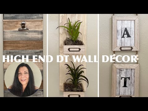 HIGH END DT WALL DECOR - YouTube
