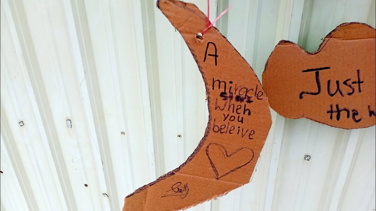 " A miracle start when you believe" Life hack DIY Craft with box for ...