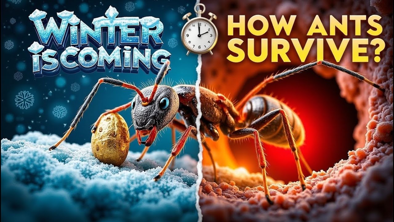 The Race Against Time: How Do Ants Prepare for Winter? - YouTube