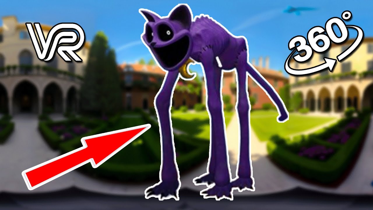 FIND CatNap - Poppy Playtime Chapter 4 | Finding Challenge 360° VR ...