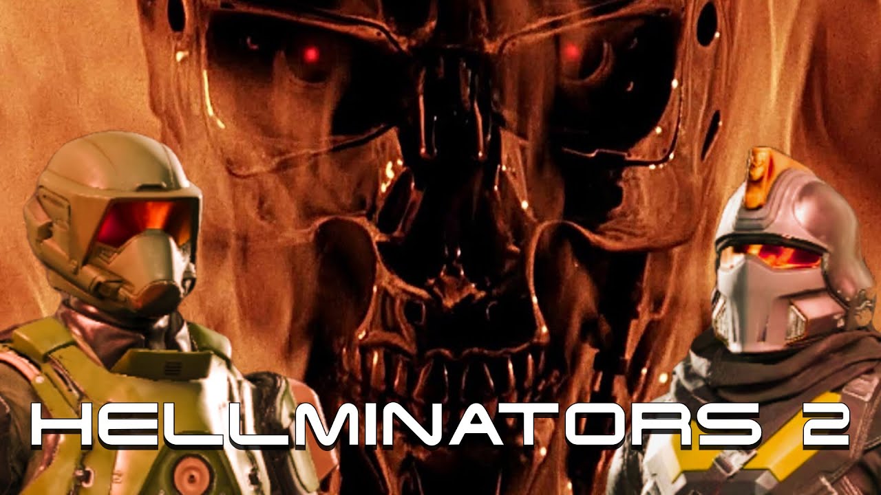 Helldivers 2 - Sully, Avus & Vit shoot up robots to various Terminator OST - YouTube